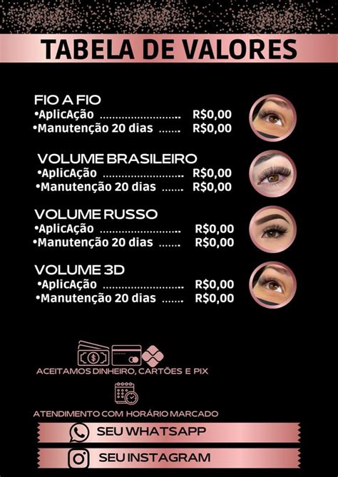 Joey And Rachel Instagram Blog Menu Template Eyelashes Nail Designs