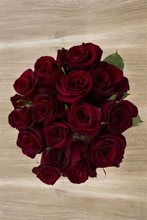 Dark Red Roses Bridal Bouquet In Las Vegas NV VIP Floral Designs