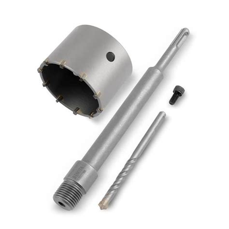 BINOTA Scie Cloche à Béton 80 mm avec Tige SDS Plus 220 mm Pour Ciment