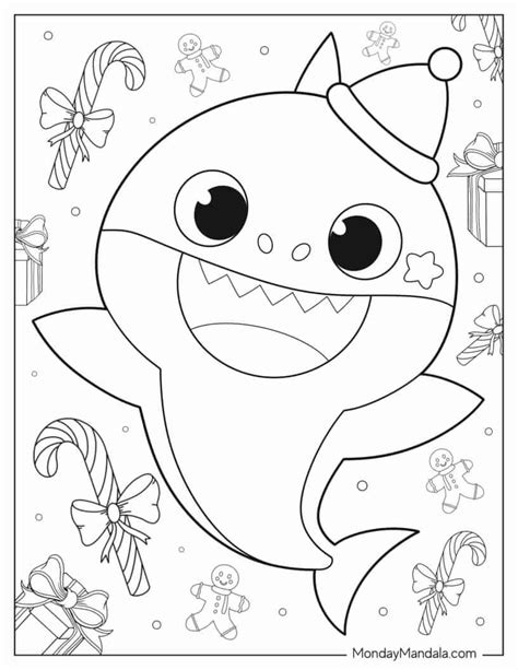 24 Baby Shark Coloring Pages Free Pdf Printables Artofit