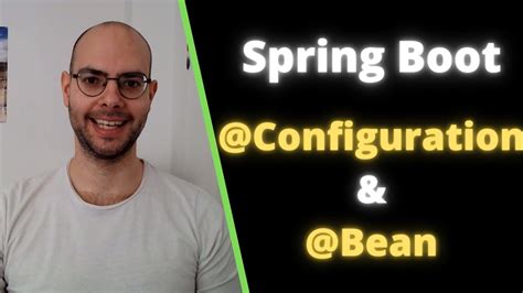 CONFIGURATION BEAN en SPRING BOOT Tutorial Completo Fácil YouTube