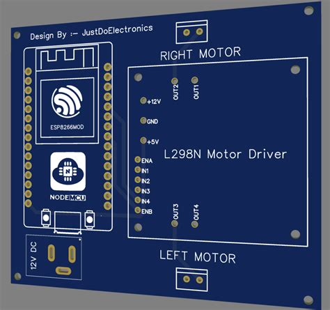 How To Make A Wifi Car Using Nodemcu