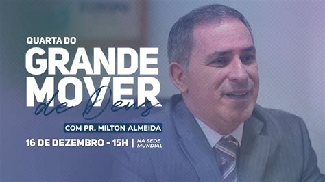 16 12 2020 Campanha Quarta do mover de Deus no Templo da Glória de