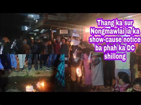 Ka Show Cause Notice Ba Phah Ka DC Sha Malai La Shah Thang Ha Ki Sur Ki