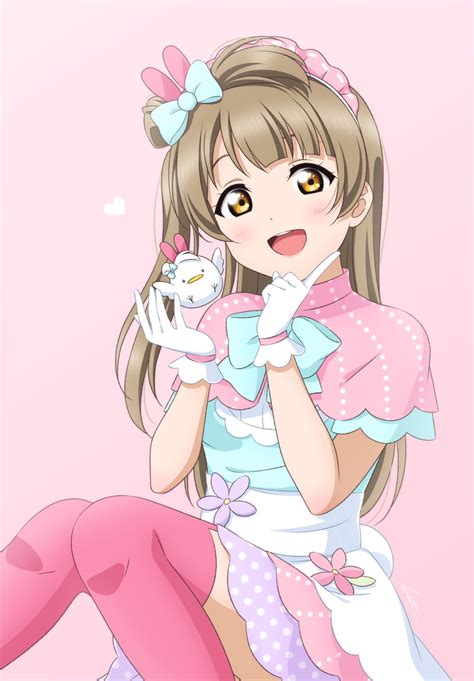 Minami Kotori My Melody And Minami Kotori Love Live And 3 More Drawn By Shiratamasiratama