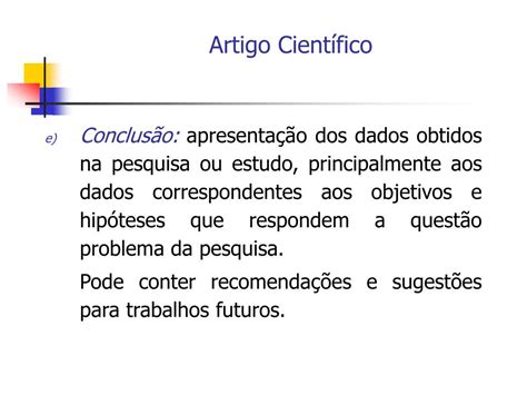 PPT Artigo Científico PowerPoint Presentation free download ID 3499376