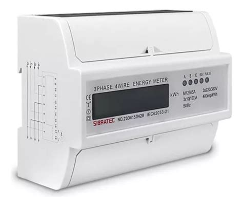 Medidor De Energ A Kwh Trif V Medici N Directa A V