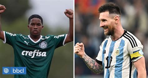 Endrick y su comentario sobre Messi que debió borrar a los minutos