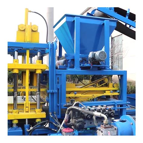 Hf Qt4 15s Automatic Concrete Hollow Block Brick Pallet Building