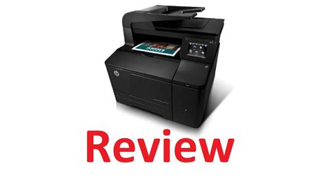 HP LaserJet Pro 200 Color MFP M276nw Review YouTube