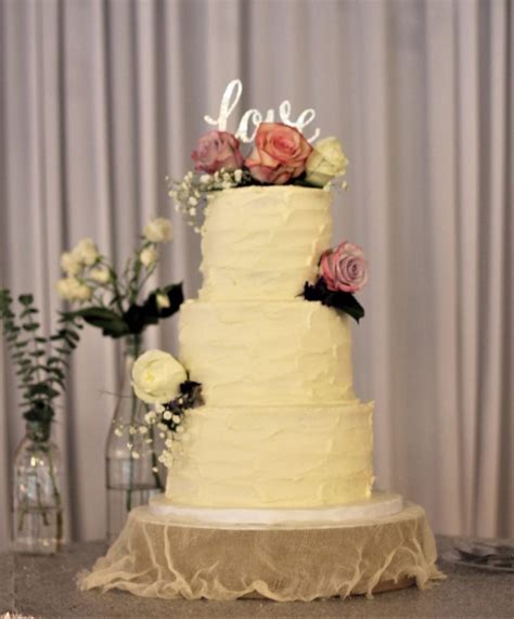 Rustic Wedding Cake Sweet Smorgasbord