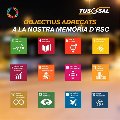 TUSGSAL On Twitter Els Objectius Globals De Desenvolupament