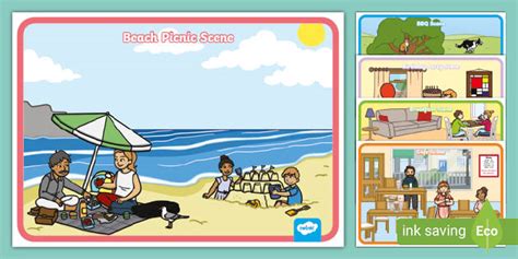 Picture Scenes And Wh Questions ESL Question Forms