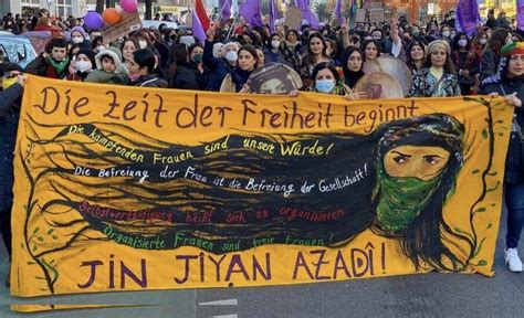 Jin Jiyan Azadi Femme Vie Libert G N Alogie Dun Slogan