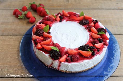 Torta Fredda Allo Yogurt Senza Cottura Donnepasticcione