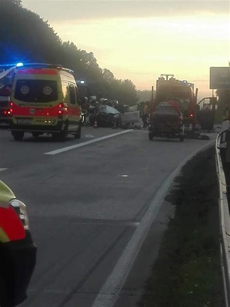 Tragiczny wypadek na autostradzie w Niemczech Nie żyje trójka Polaków