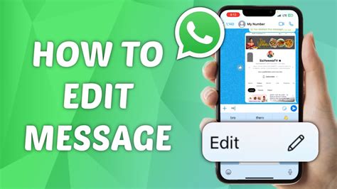 How To Edit Whatsapp Message Youtube
