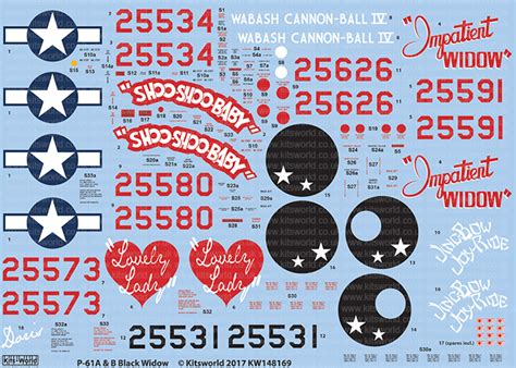 Kitsworld P 61 Black Widow
