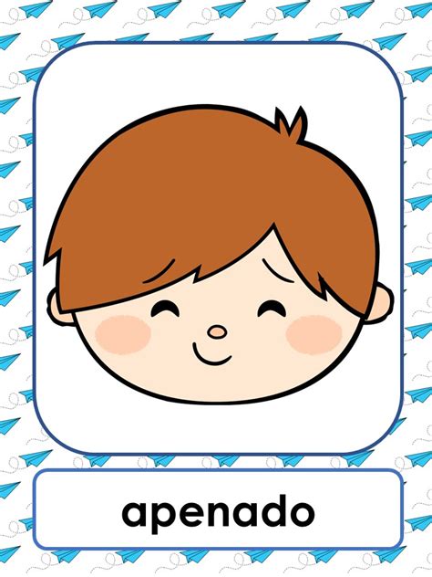 Tarjetas Did Cticas Para Trabajar Las Emociones Para Ni Os
