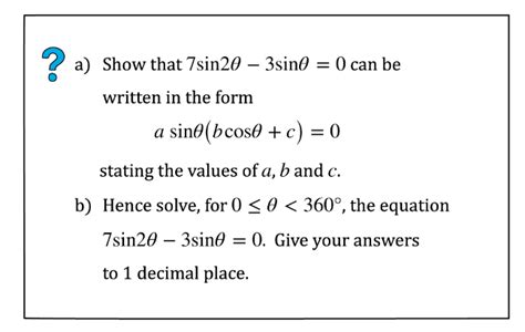 edexcel a level maths pure 复习笔记5 6 2 double angle formulae 翰林国际教育