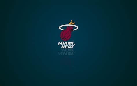 HD Wallpaper Basketball Miami Heat Logo NBA Wallpaper Flare