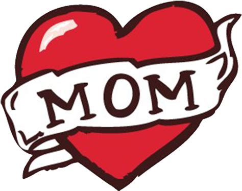 Flash Tattoo Mom Heart Clipart Full Size Clipart 5738127 Pinclipart