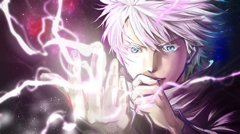 Satoru Gojo Hollow Purple 4K 6020e Wallpaper PC Desktop