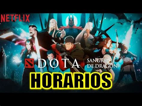 HORARIOS DE ESTRENO DOTA SANGRE DE DRAGÓN TEMPORADA 3 SERIE FECHA