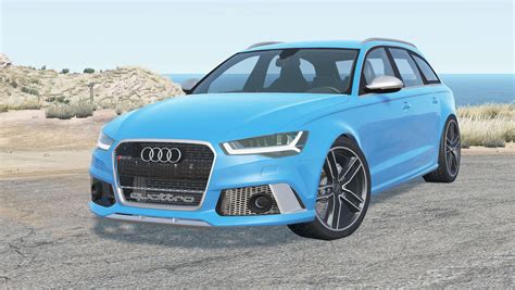 Audi RS 6 Avant C7 2018 для BeamNG Drive