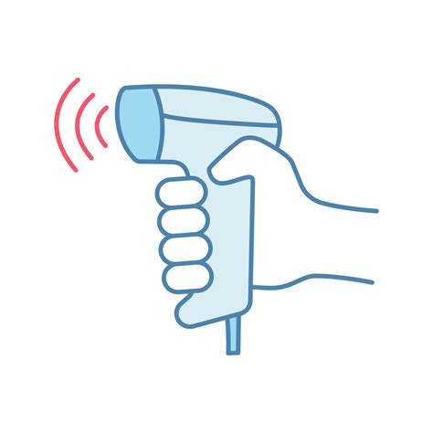 Wireless Barcode Scanning Color Icon Wifi Barcode And QR Code Bar