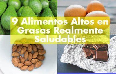 9 Alimentos Ricos En Grasas Saludables