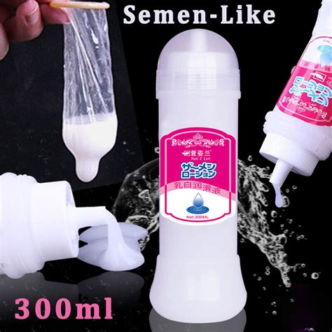 Sperm Lubricant Unscented Cum Realistic Semen Lube Couple Water Based