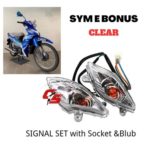 SYM E BONUS 110 SR EBONUS HEAD LAMP FRONT SIGNAL TAIL LAMP COVER