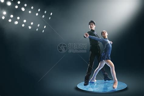 双人花样滑冰高清图片下载 正版图片507689532 摄图网