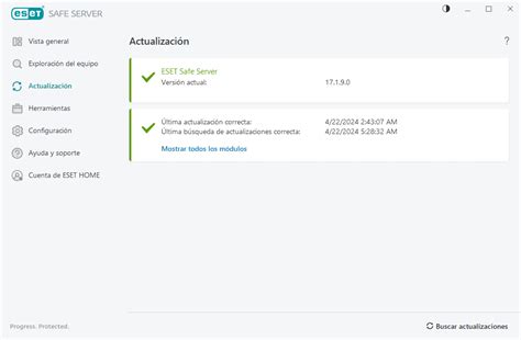 Exploración del equipo ESET Safe Server 18 Ayuda en línea de ESET