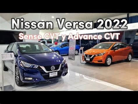 Nissan Versa 2022 versiones básicas Sense y Advance YouTube