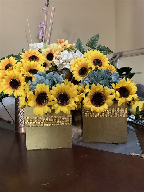 Centros De Mesa Girasoles