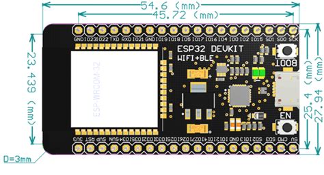 Esp Devkitc Pinout Overview Features Datasheet Off