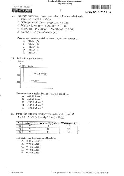 Soal Un Kimia Sma 2014 8 PDF