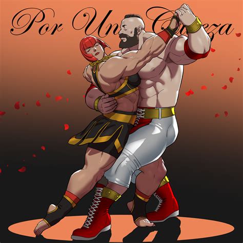 Marisa And Zangief Doing The Tango By Loped00 R StreetFighter