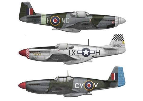 Avgeek Aviation RAF USAF P51 The P 51 Mustang Was Built To A