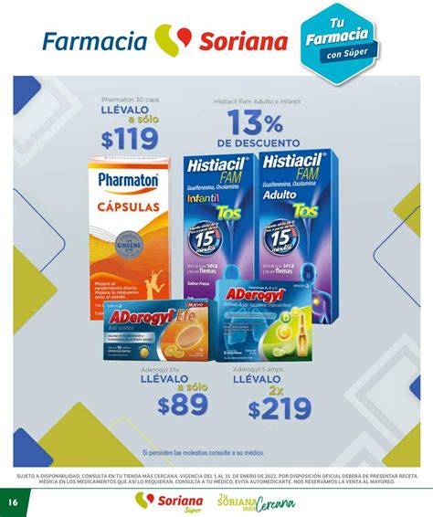 Folleto Farmacia Súper Enero 2021 by SorianaCom Issuu