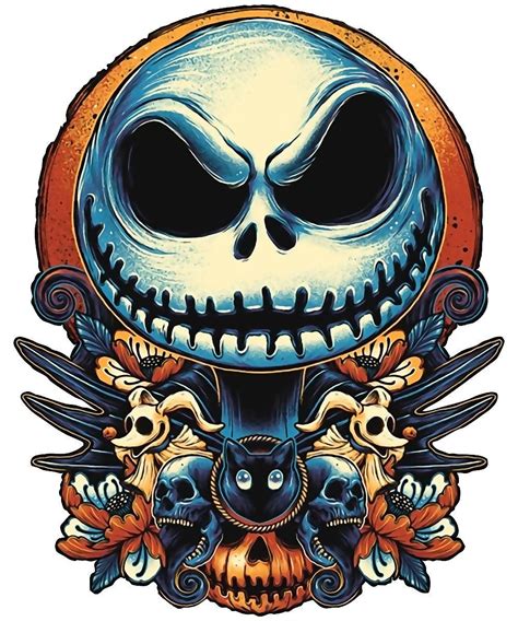 Halloween Horror Jack Skelton Sublimation PNG JPEG Etsy In 2023
