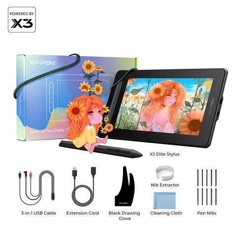 Artist 10 2nd Generation Affordable Pen Display Tablet XP Pen UK