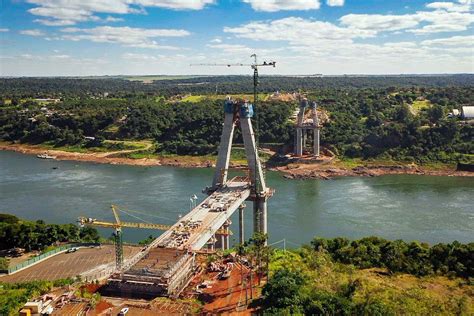 Obras De Acesso Ponte Da Integra O Pelo Lado Paraguaio Podem Come Ar