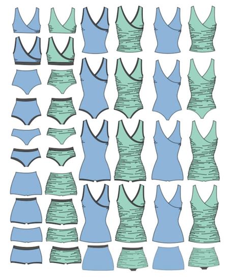 Printable Swimsuit Patterns