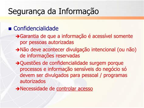 PPT Segurança em Sistemas de Informação PowerPoint Presentation free