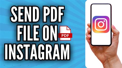 How To Send Pdf File On Instagram Step By Step Youtube