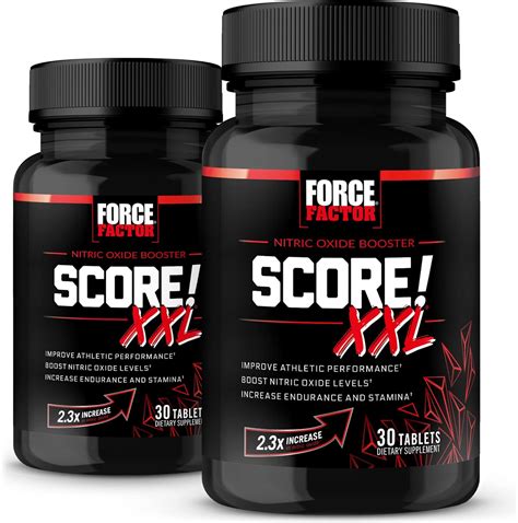 Buy Force Factor Score XXL Nitric Oxide Booster Supplement For Men