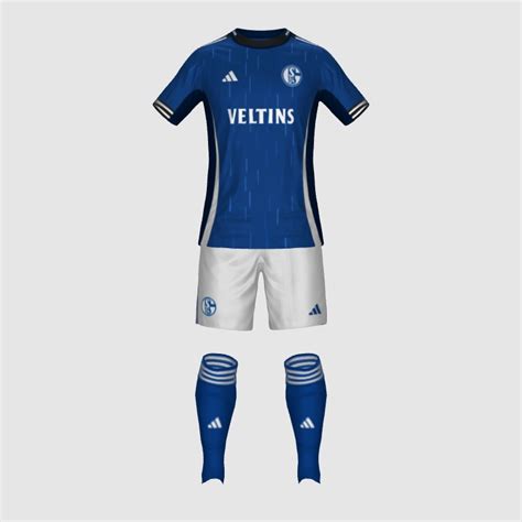 Schalke 04 Home Kit Concept 24 25 FIFA 23 Kit Creator Showcase